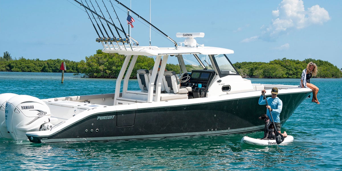 Pursuit S 358 Sport Center Console